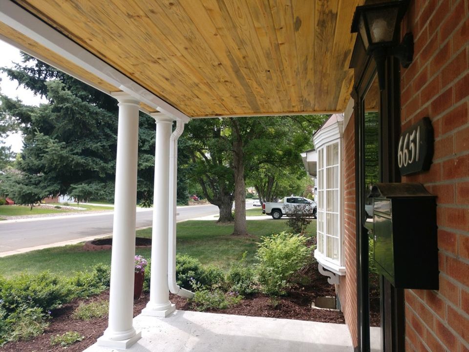 Colonial style - Deck - Denver - by Colorado Custom Covers & Decks | Houzz