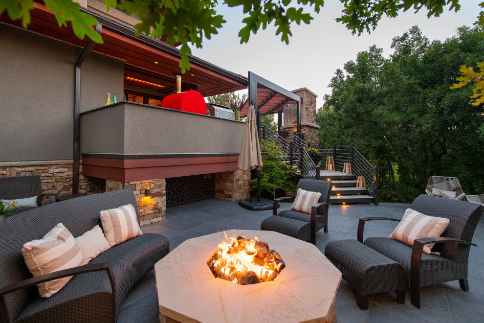 Colorado Contemporary Deck - Modern - Deck - Denver - by Mosaic Outdoor ...