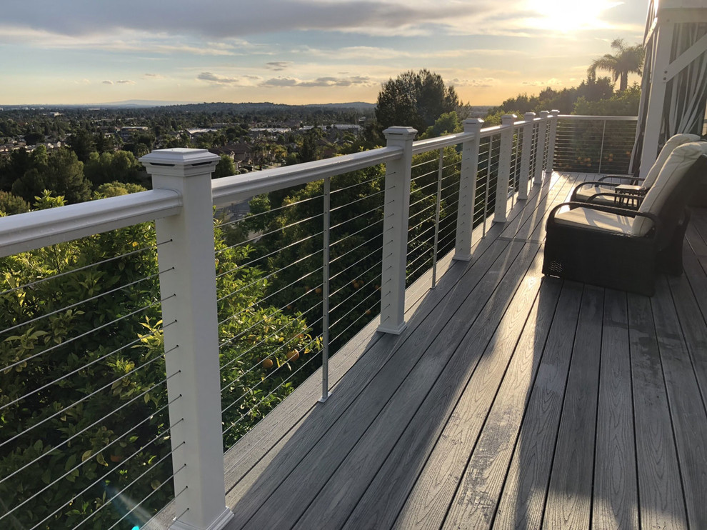 Composite Deck with CableRail and a View - 2nd Place Winner July 2019 ...