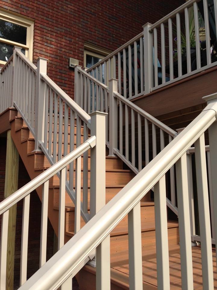 Composite Decking By Durante - Traditional - Staircase - Birmingham ...