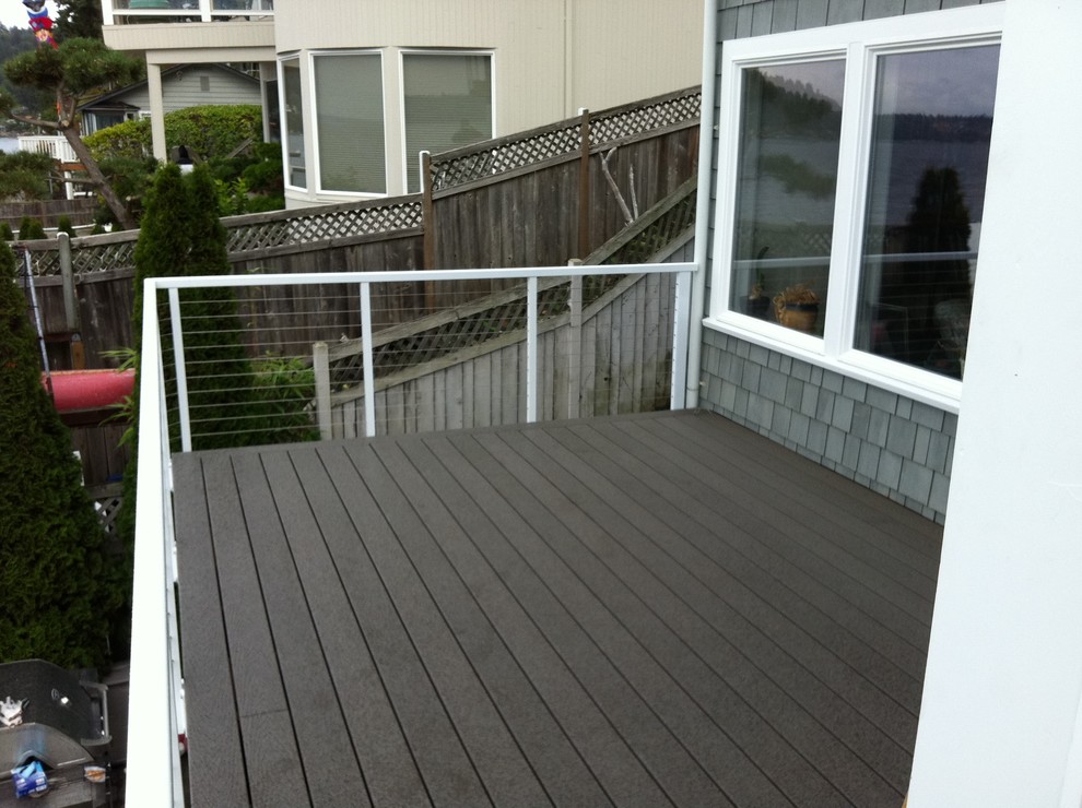 Composite Decks - Modern - Deck - Seattle - by PCF Construction Group ...
