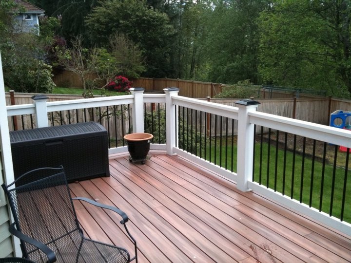Composite Decks - Modern - Deck - Seattle - by USI Custom Outdoor ...