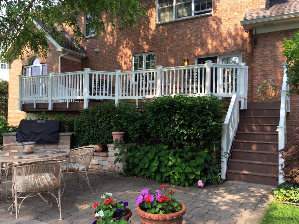 Composite TimberTech Deck in Darien, IL - Traditional - Deck - Chicago ...