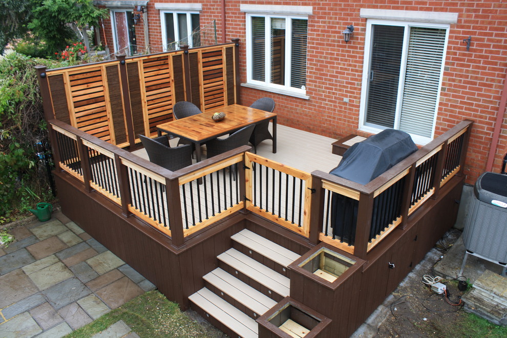Contemporary Deck - Contemporary - Terrace - Montreal | Houzz UK