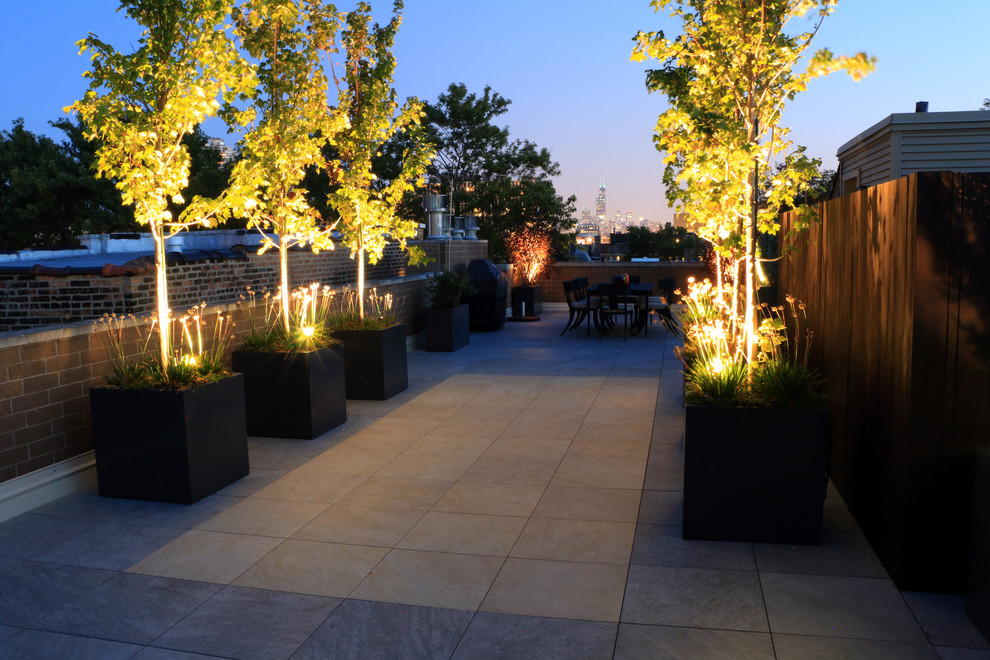 Contemporary Lakeview Roof Deck - Contemporary - Deck - Chicago - by ...