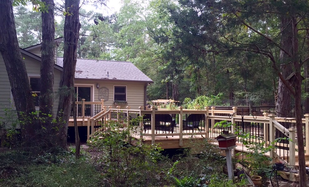 Craftsman addition and New Deck - Craftsman - Deck - Raleigh - by Eric ...