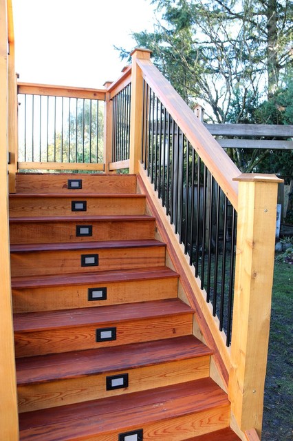 Craig's Tigerwood Deck - Contemporain - Terrasse en Bois - Vancouver ...