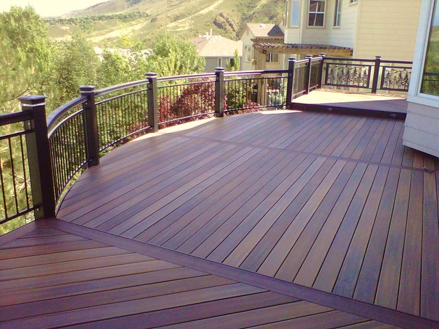 Curved Deck Railing Ideas Deck Railing | Custom Railing | Metal Deck
