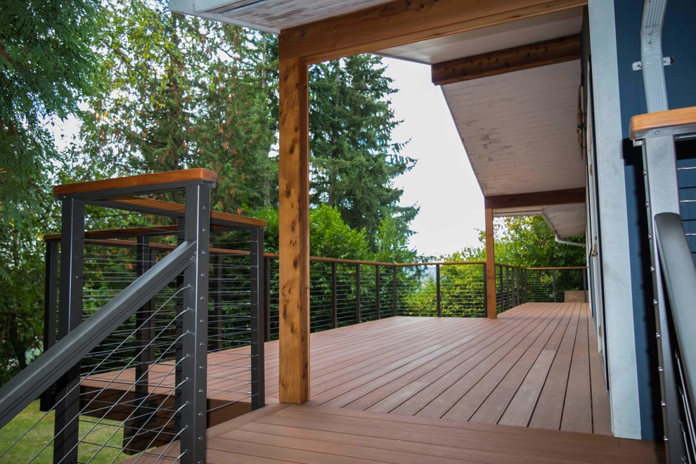 Custom Azek Deck - Craftsman - Deck - Seattle - by Chapman Construction ...