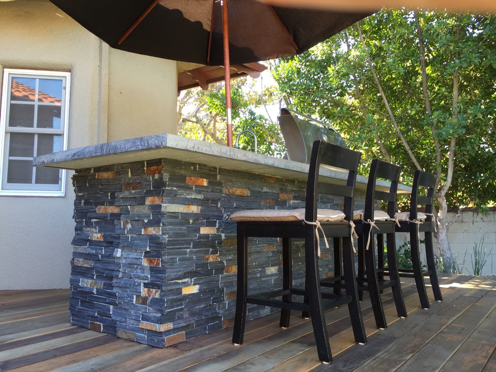 Custom Build-in Counter - Contemporary - Deck - Los Angeles - by ...