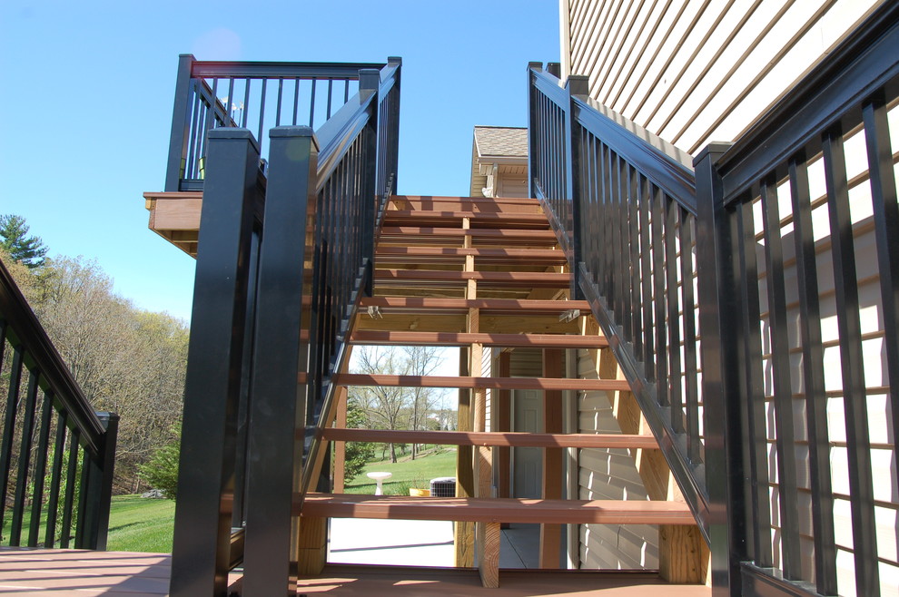 Custom Built Deck - Traditional - Deck - Other - by William Penn ...