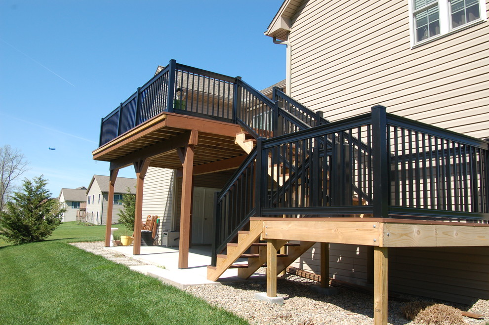 Custom Built Deck - Traditional - Terrace - Other - by William Penn ...