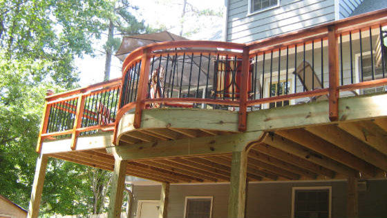 Custom Decks - Craftsman - Deck - Atlanta - by Beyond Decks | Houzz AU