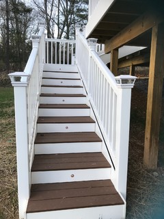 Trek Deck Step Ideas 25 Design Ideas For Composite Deck Stairs & Steps