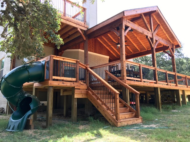 Elevated Decks With A Roof File:Deck Roof.jpg Wikimedia Commons