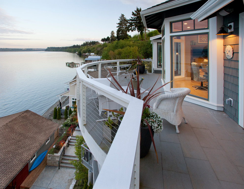 Custom Home - Gig Harbor, WA - Beach Style - Deck - Seattle - by ...