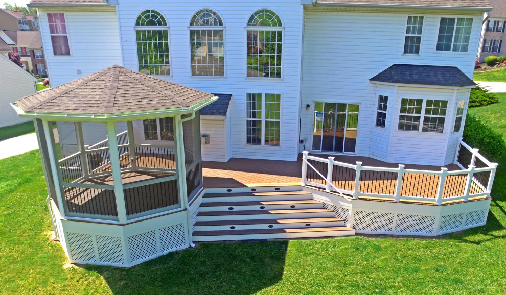 Custom TimberTech Antique Palm Deck and Gazebo - Deck - DC Metro - by ...