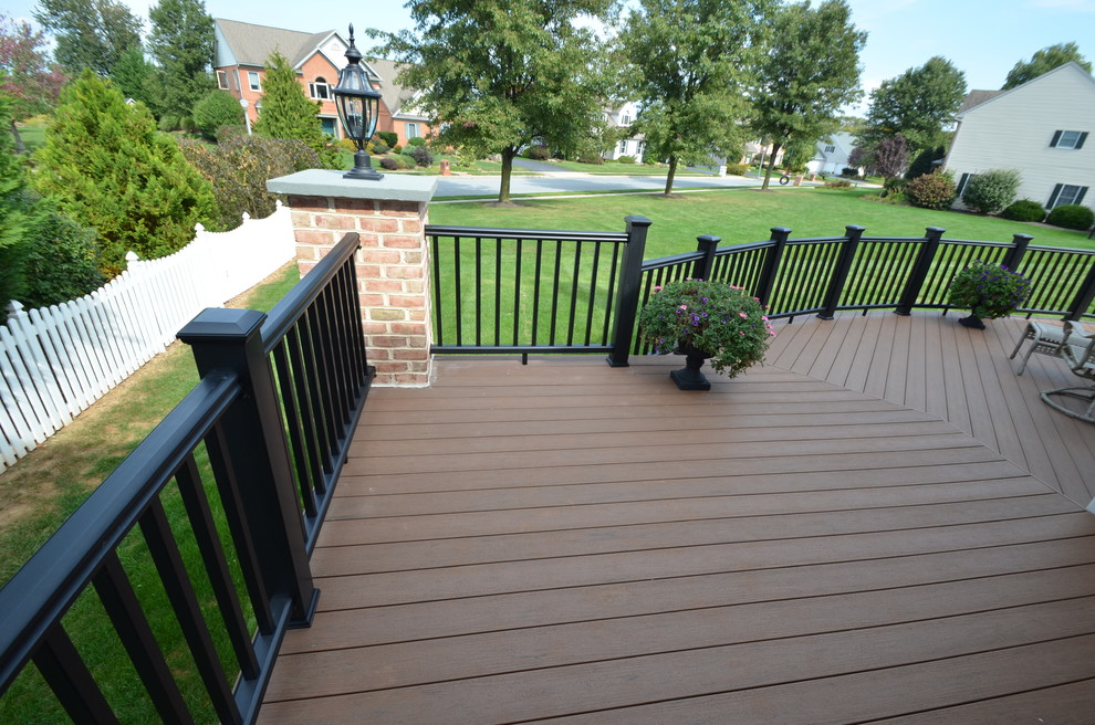 Custom TimberTech Deck - Traditional - Deck - Philadelphia - by BREYER ...