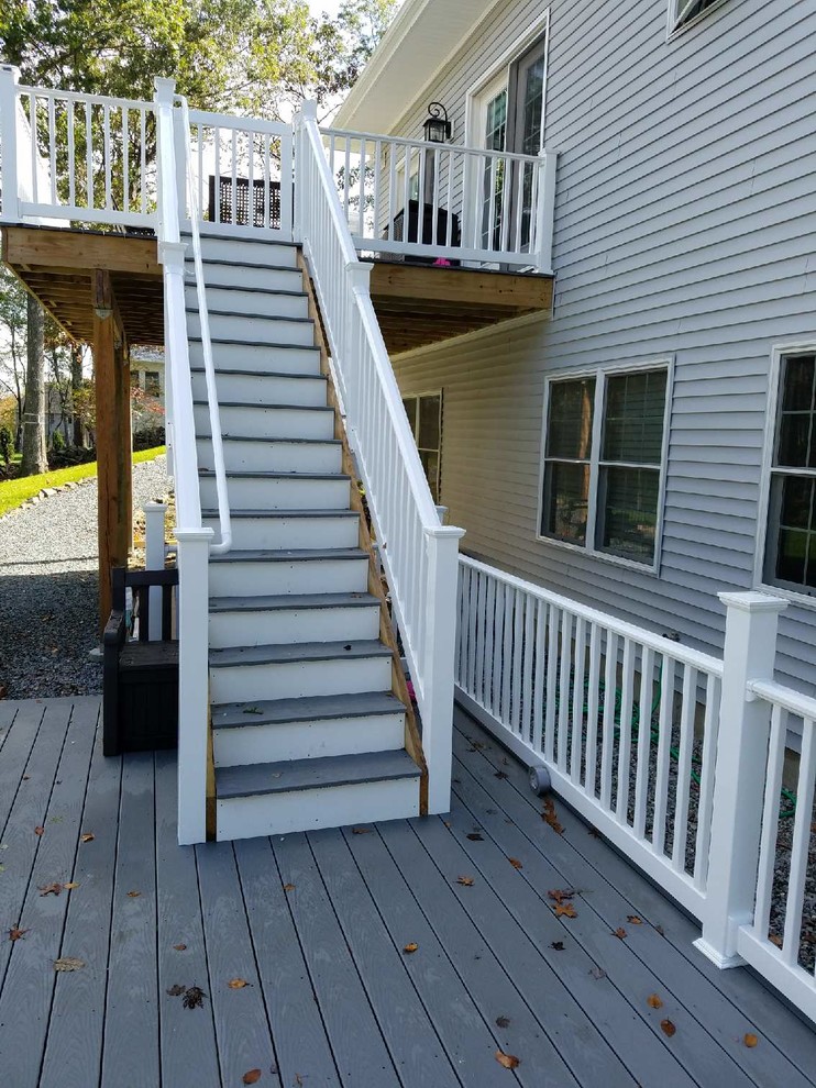 Custom Trex Deck - Traditional - Deck - New York - by The Stair Repair ...