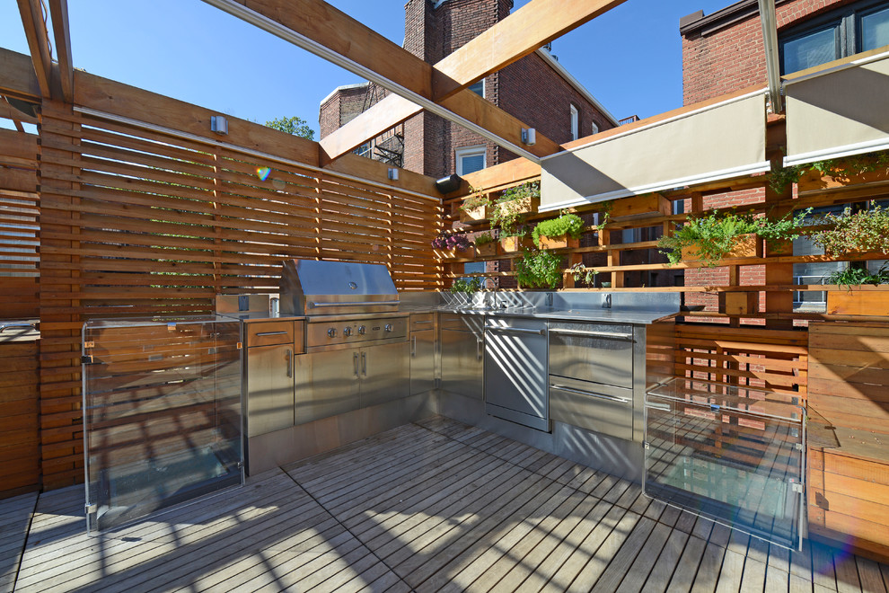 DC Roof Deck & Kitchen - Modern - Deck - DC Metro - by ARCHI-TEXTUAL ...