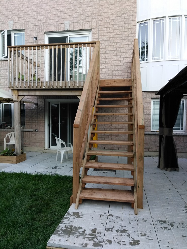 Deck addition with stairs - Deck - Toronto - by Fordes Renovations | Houzz