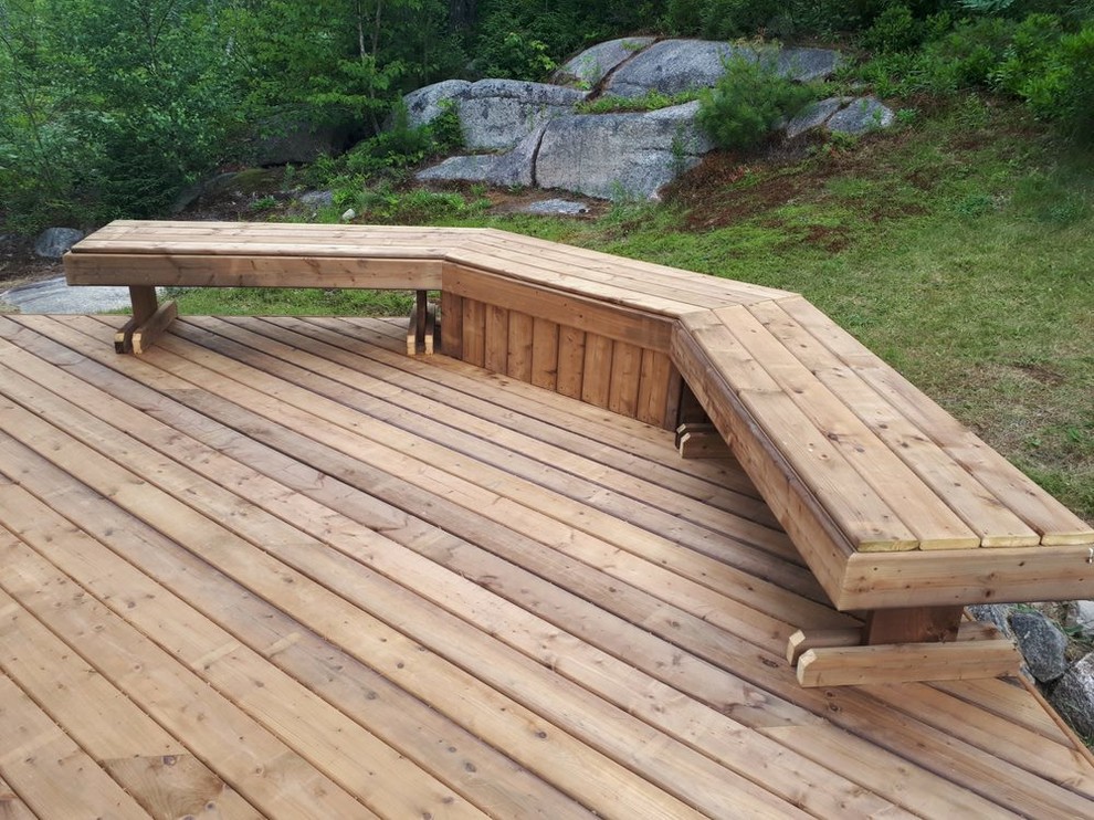 Deck and Patio Designs-Pressure Treated Decking - Craftsman - Terrasse ...