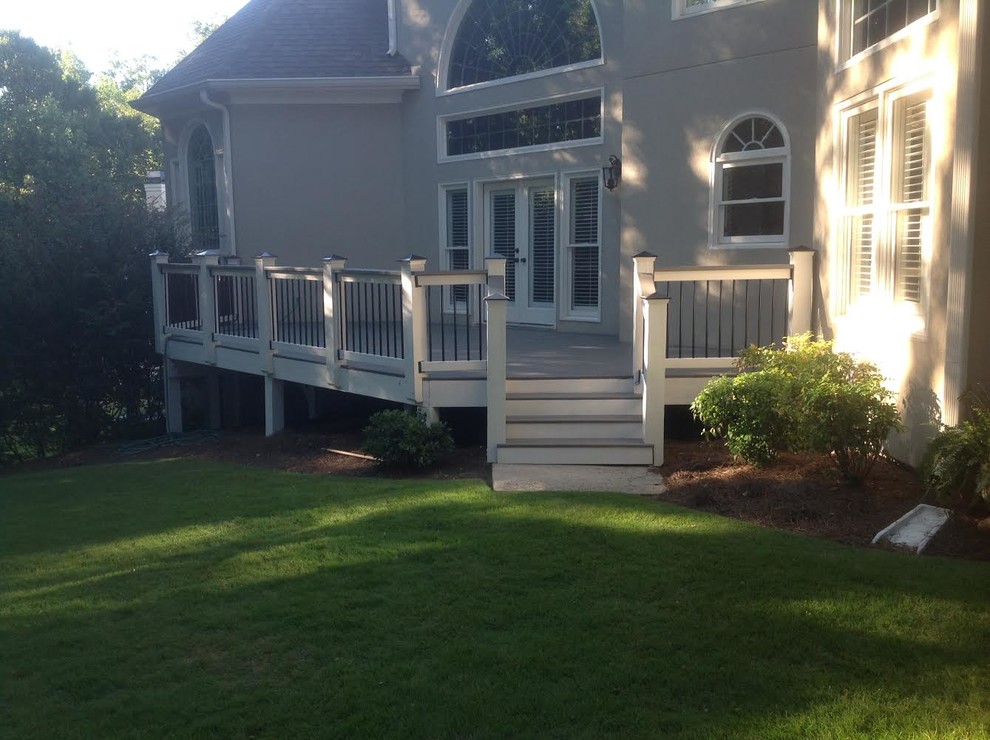 Deck Builders Atlanta│Deck Renovation Project - Traditional - Deck ...