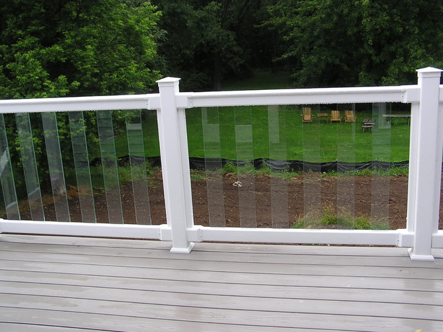 Deck | Clear Modern Railing - Traditional - Deck - New York - by Gerber ...