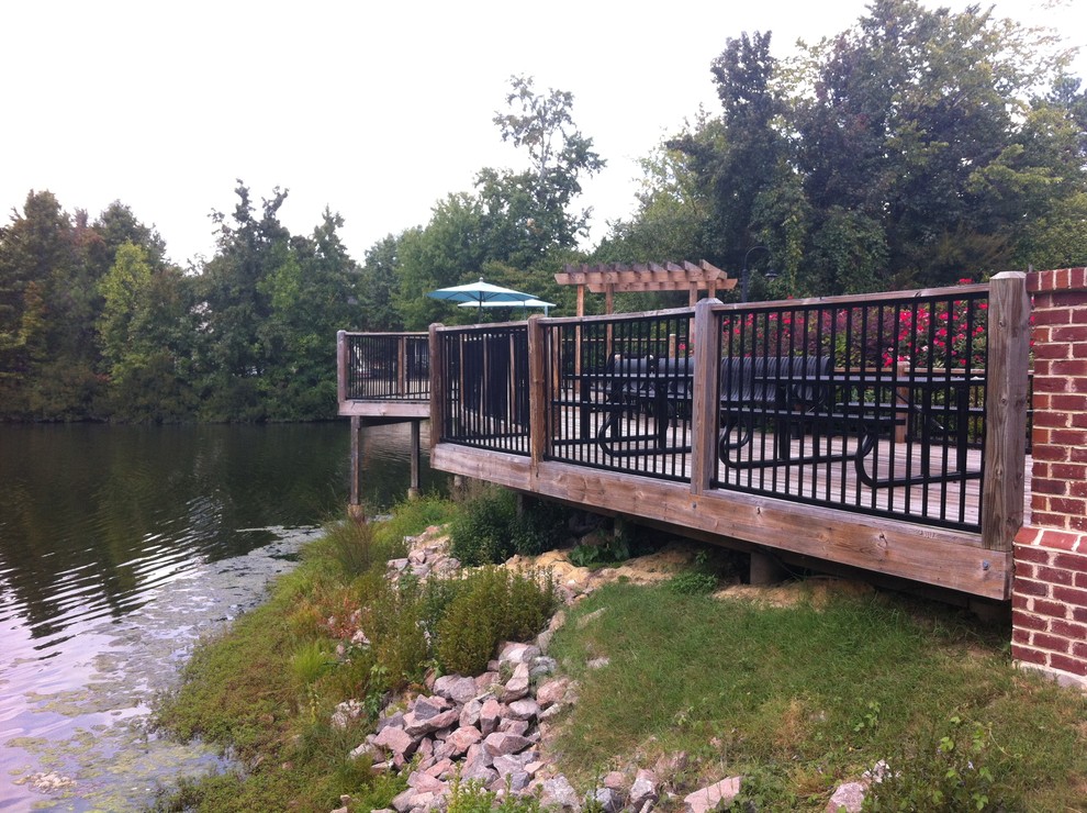 Deck Overlooking Lake - Traditional - Deck - Richmond - by Virginia ...