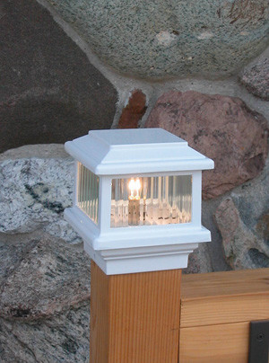 Deck Post Cap Lights - Deck - Minneapolis - by DecksDirect | Houzz