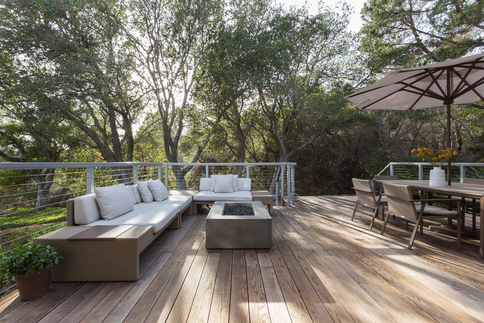 Deck Remodel & Furniture - Contemporary - Deck - San Francisco - by ...
