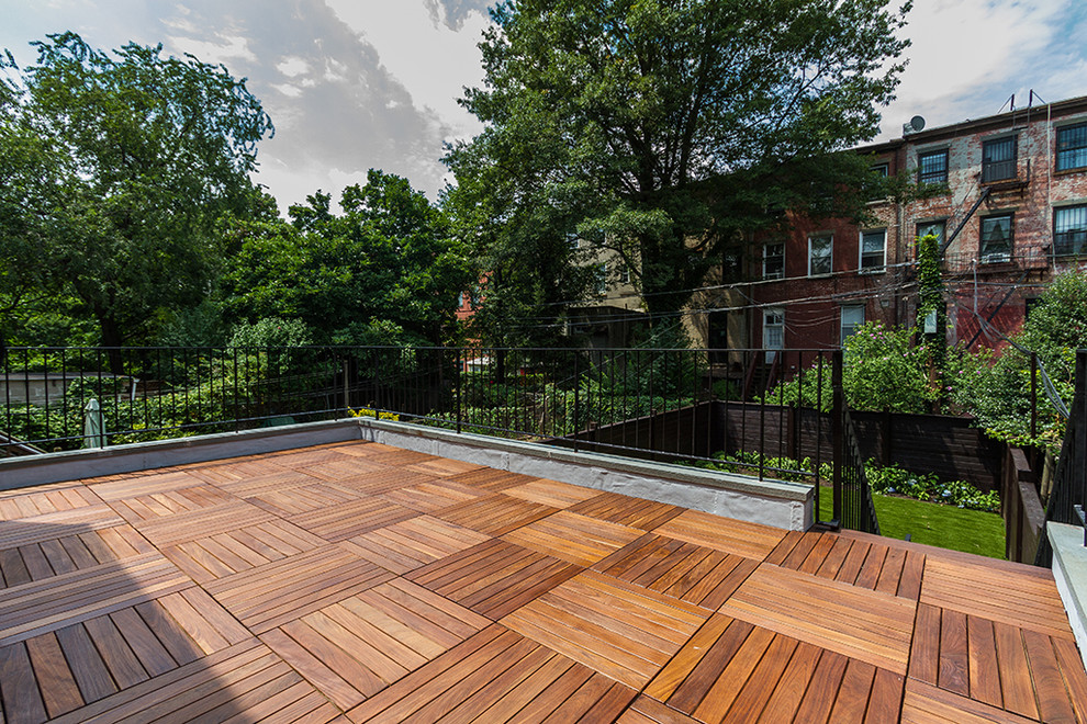 Deck Renovation Brooklyn - Transitional - Deck - New York - by Dixon ...
