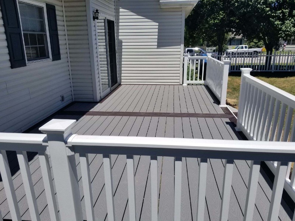 Deck Replacement - from Wood to Composite Picture Frame design ...