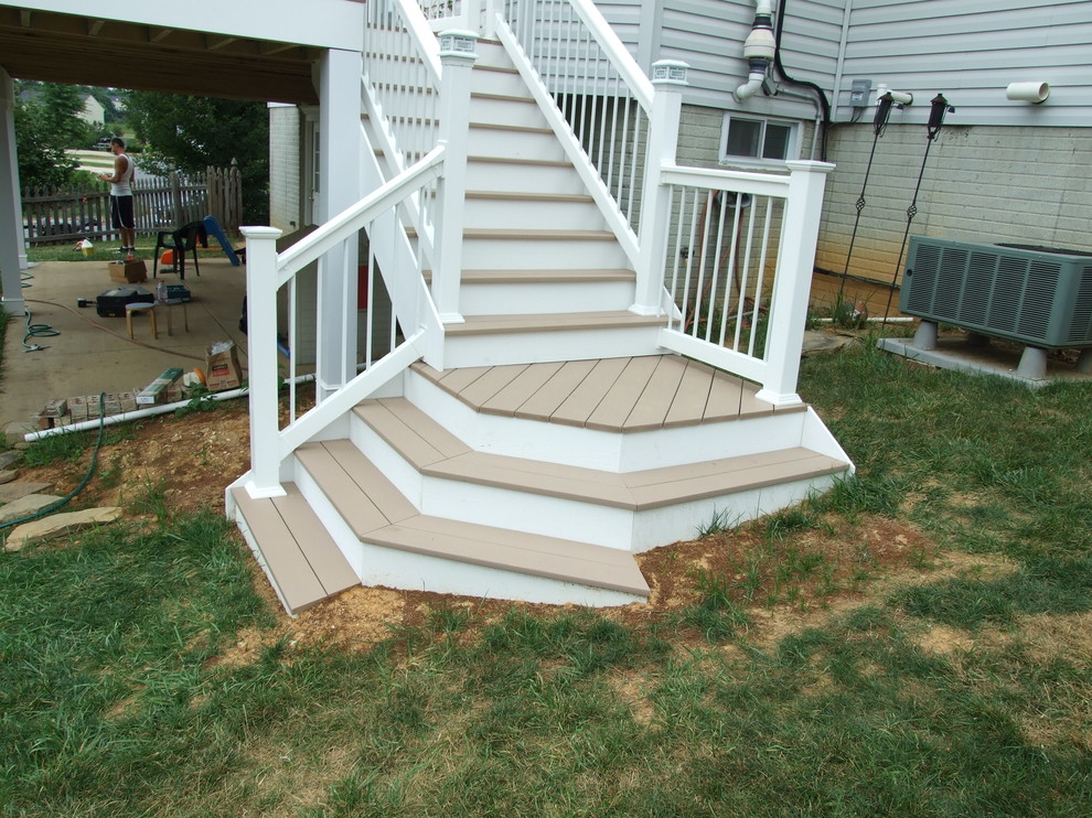 Deck Steps and Landings - Traditional - Deck - Baltimore - by Elite ...