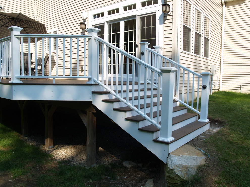 Deck upgrade with huge slider - Traditional - Deck - Boston - by ...