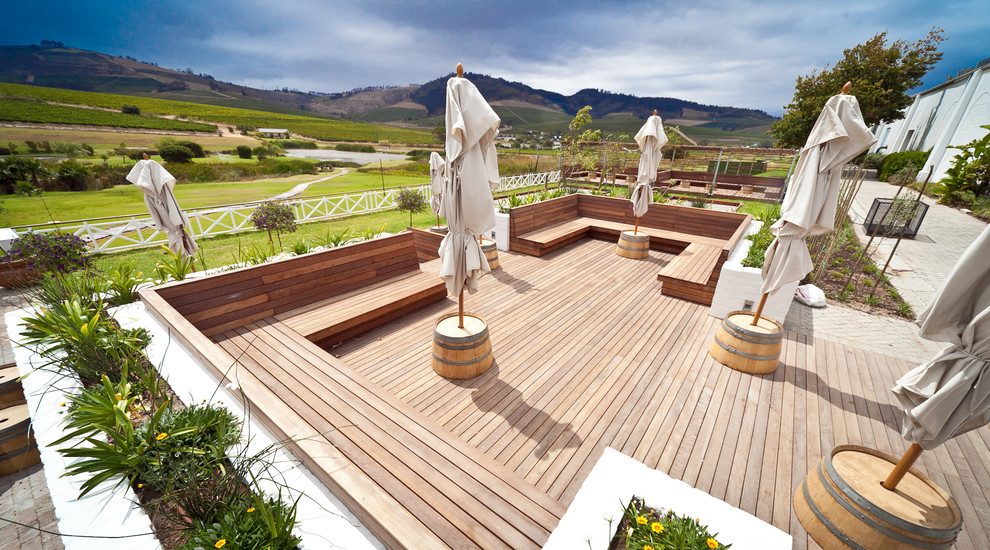 Decking & Pergola's & Solid wood floors - Contemporary - Deck - Other ...