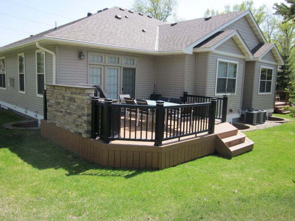Decking - Traditional - Deck - Minneapolis - by Lindus Construction ...