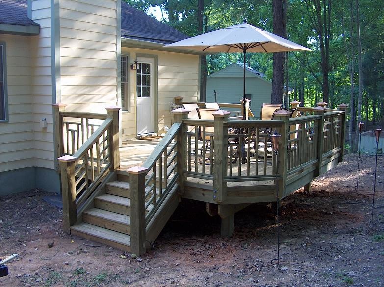 Decks and Screened Porch - Traditional - Deck - Raleigh - by Triangle ...