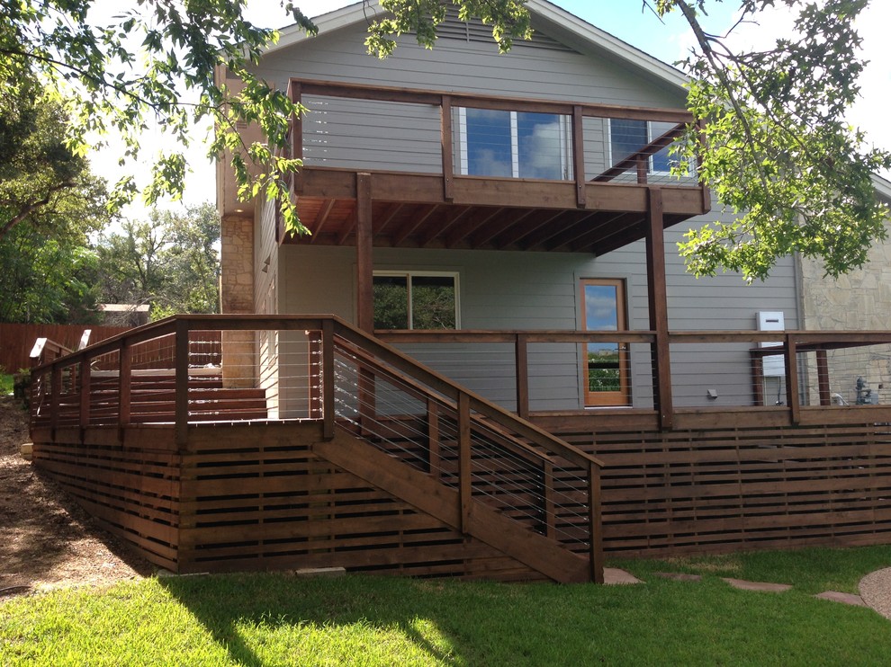 Decks, Pergolas, Patios | by Centex Decks - Traditional - Terrace ...