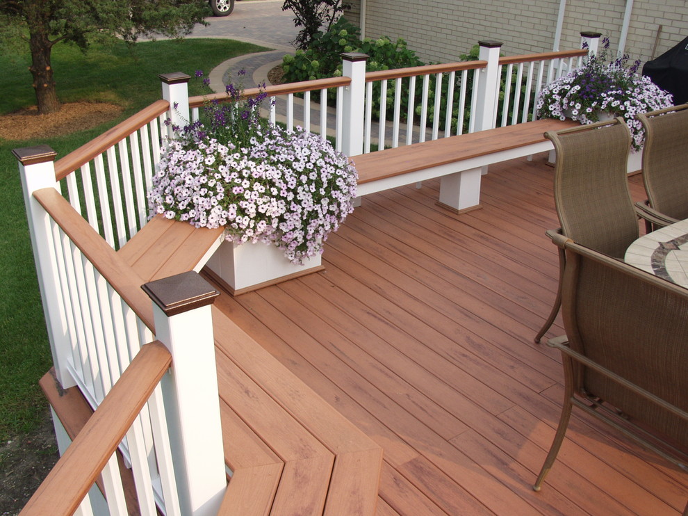 Decks - Traditional - Deck - Chicago - by Woodridge Deck & Gazebo Co ...