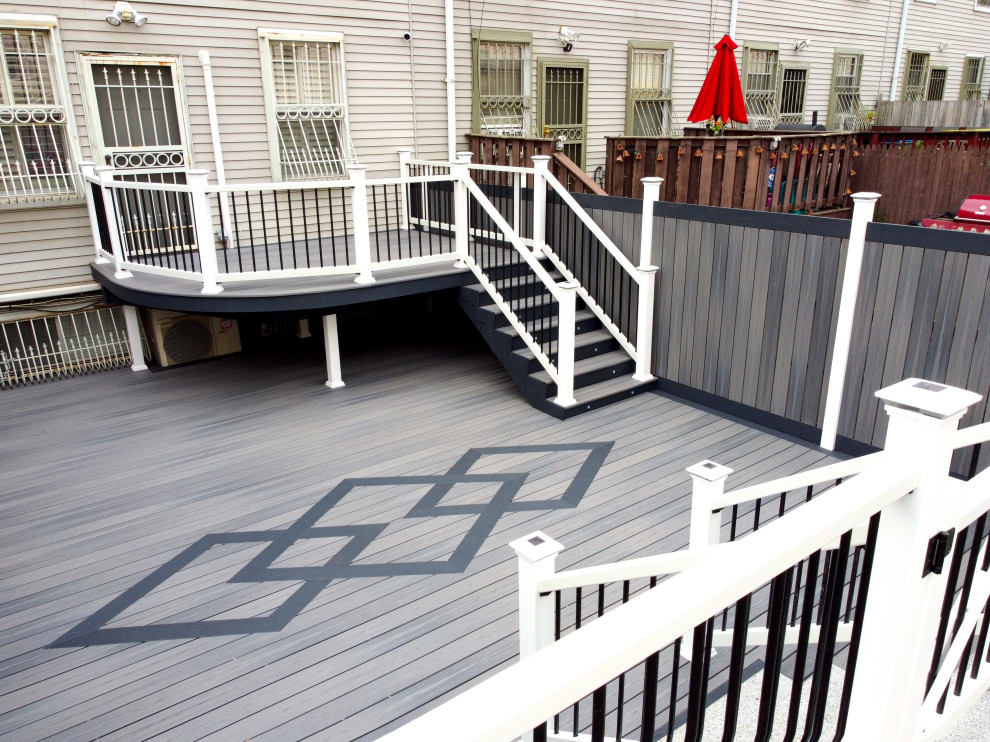 Diamond Deck Remodel - Modern - Deck - New York - by Vandeck | Houzz