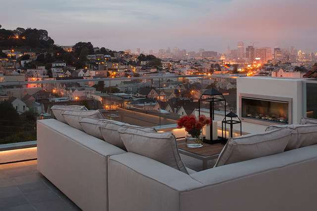 Dijk residence/ San Francisco - Contemporáneo - Terraza y balcón - San ...