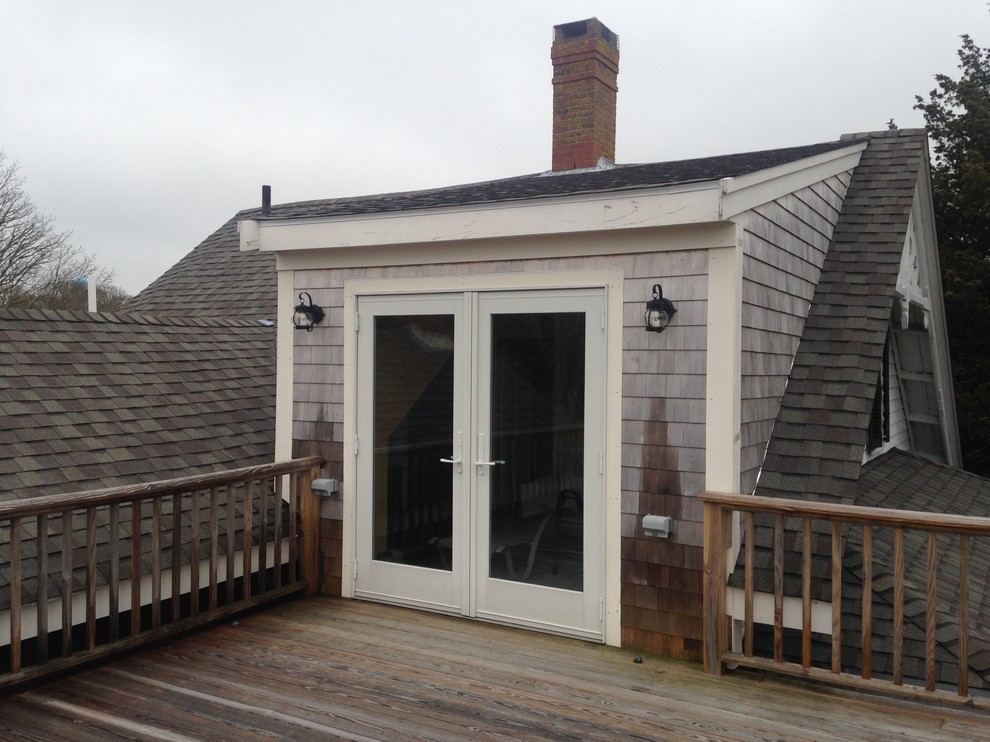 Dormer, Sunroom & Deck - Rustic - Deck - Boston - by Cape Design Build ...