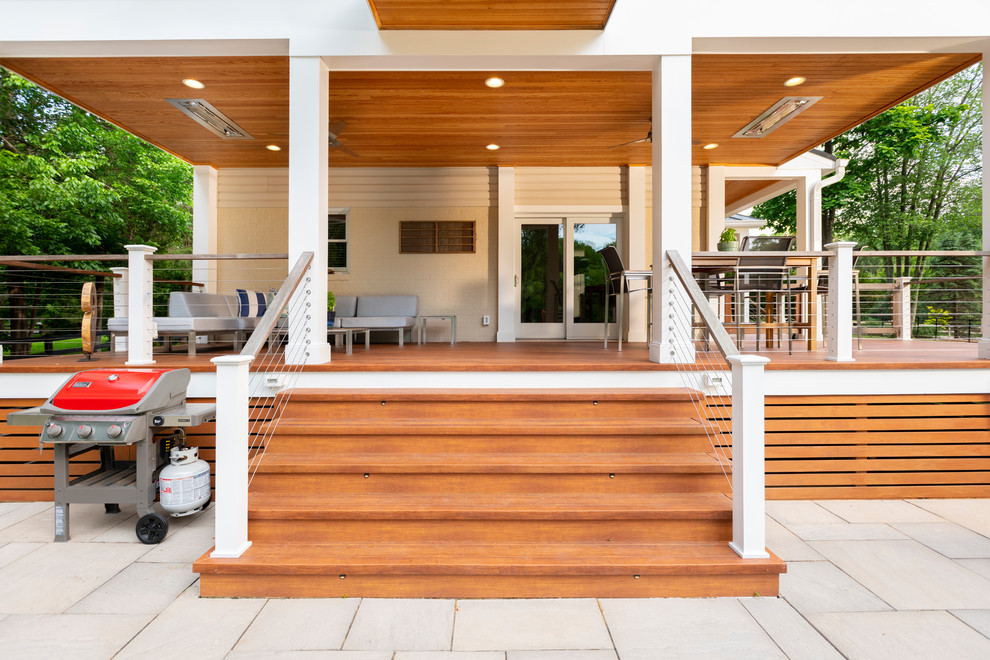 Double Deck Addition with Hot Tub and Screen Room in Virginia ...