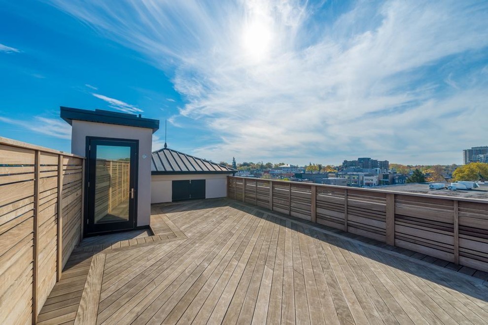 Downtown Oakville - Modern Townhouse Renovation - Modern - Terrace ...