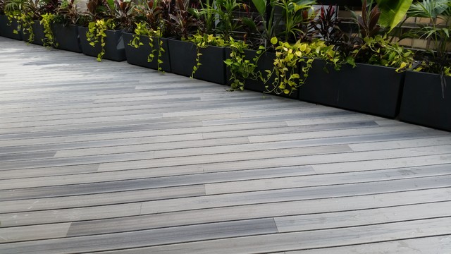 Duralife Composite Decking - Garapa Grey - Contemporary - Deck ...