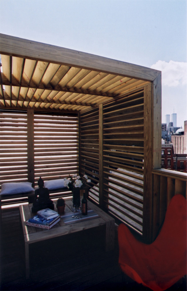 East Village Rooftop Terrace - Contemporary - Deck - New York - by Paul ...