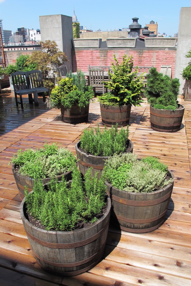 East Village Rooftop Terrace - Deck - New York - by Zone6 Design | Houzz