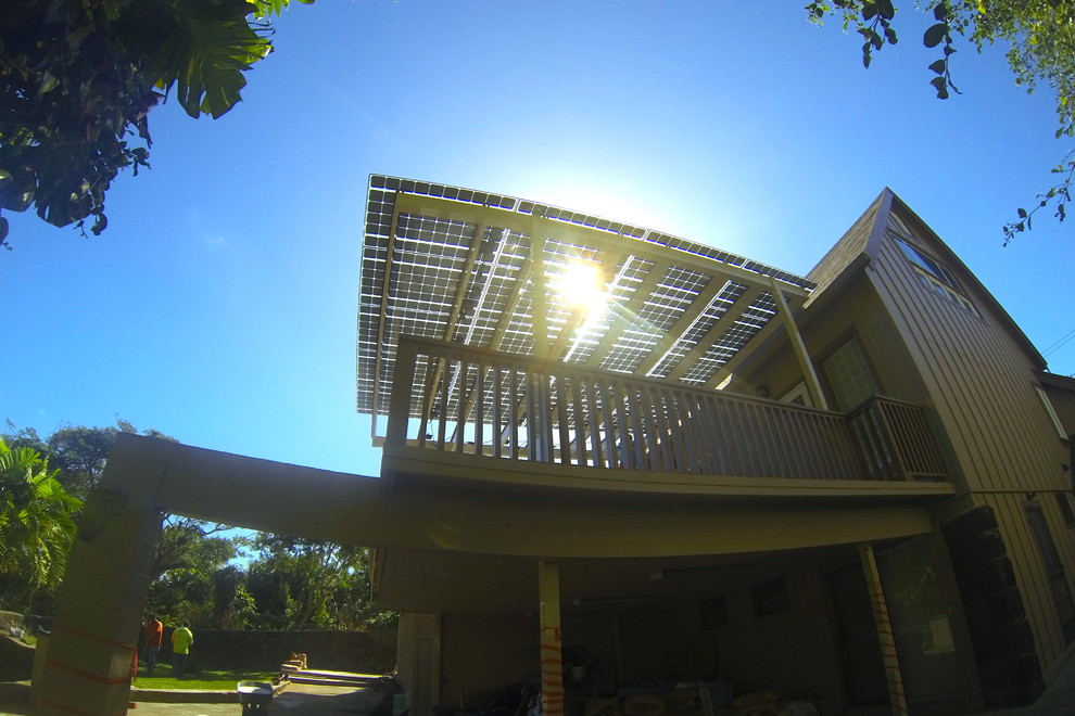 EcoShade Solar Roof - Tropical - Deck - Hawaii - by EcoShade™ | Houzz