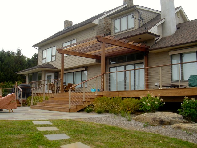 Epi Deck & Cable Railing - Traditional - Deck - Philadelphia - by Chase ...